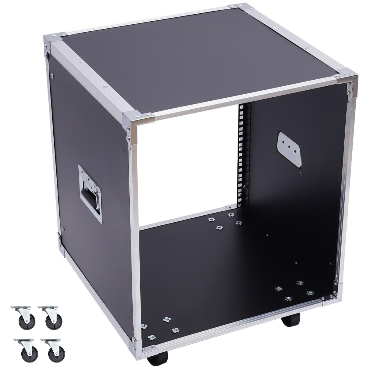 12U Rack Open Frame Small Server Rack Rolling TTeralmon