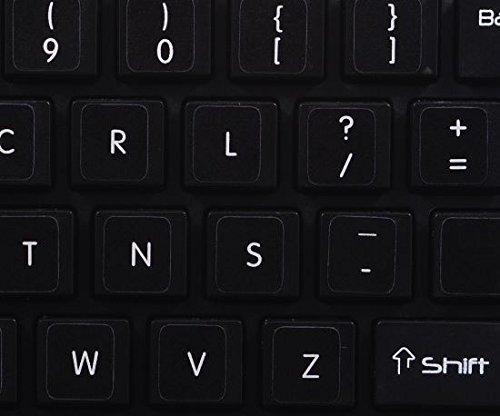 4Keyboard MAC Dvorak Keyboard Sticker Black 4Keyboard